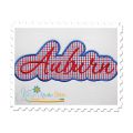 Auburn Applique Script