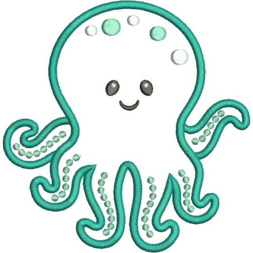 Octopus Applique