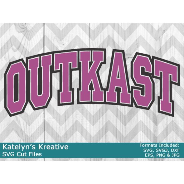 Outkast Arched SVG Files