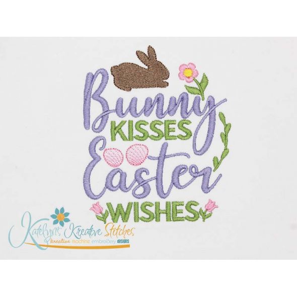 Bunny Kisses Easter Wishes