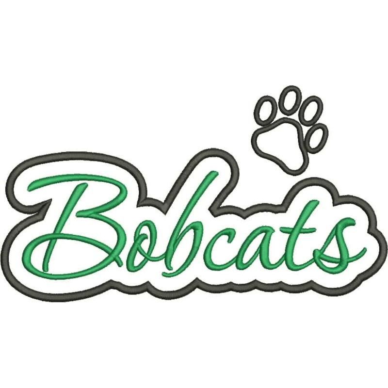 Bobcats Applique Script