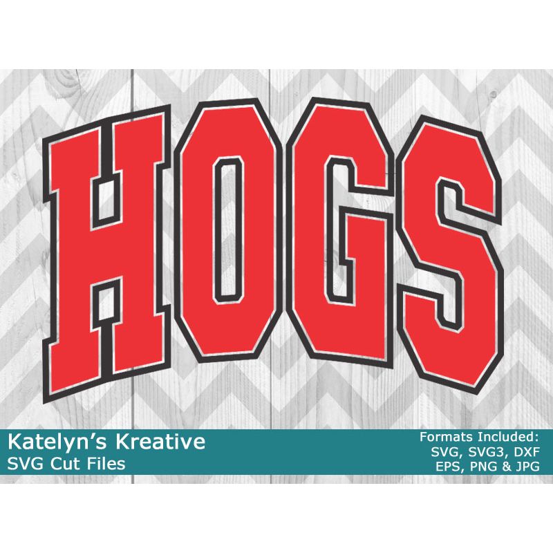 Hogs Arched SVG Files
