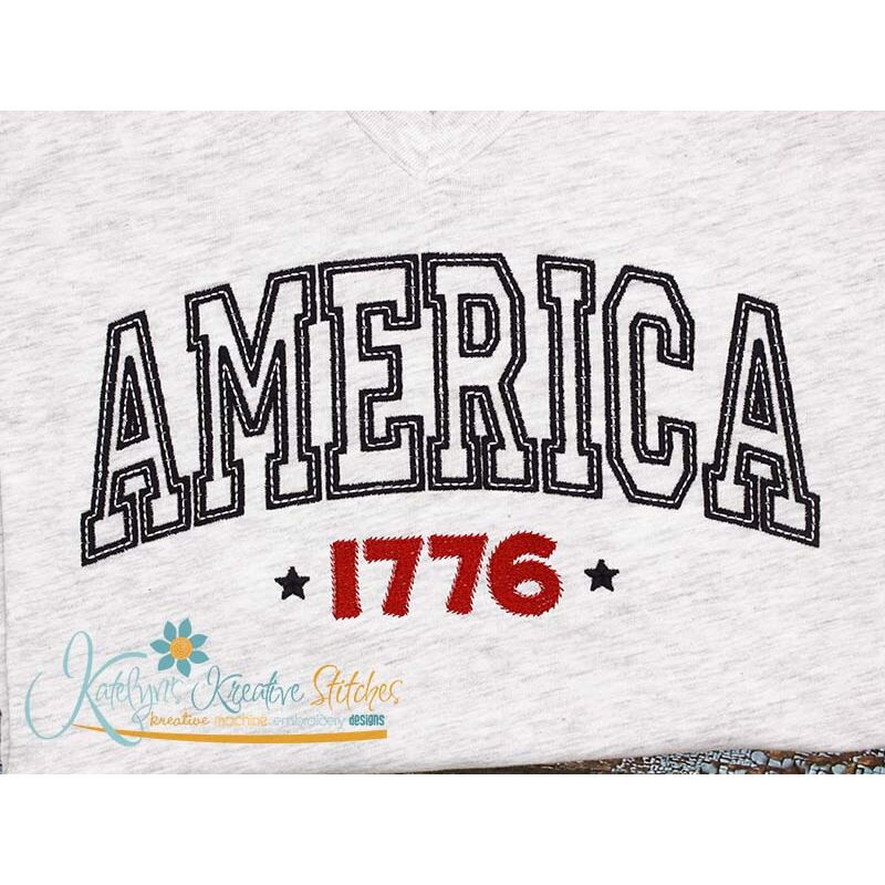 America 1776 Arched