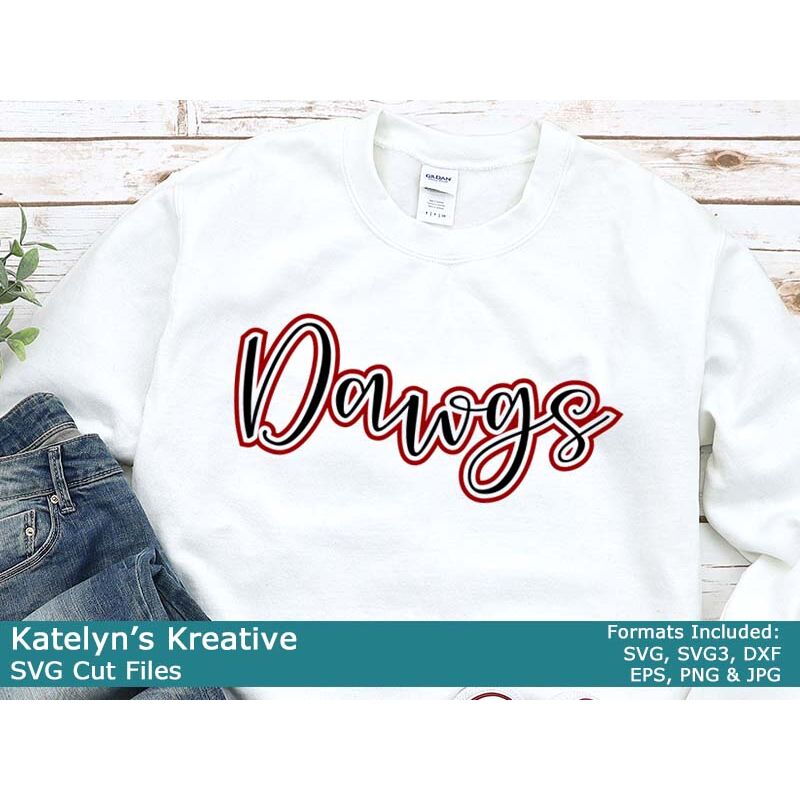 Dawgs Script SVG Files