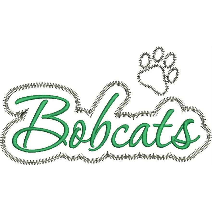 Bobcats Applique Script